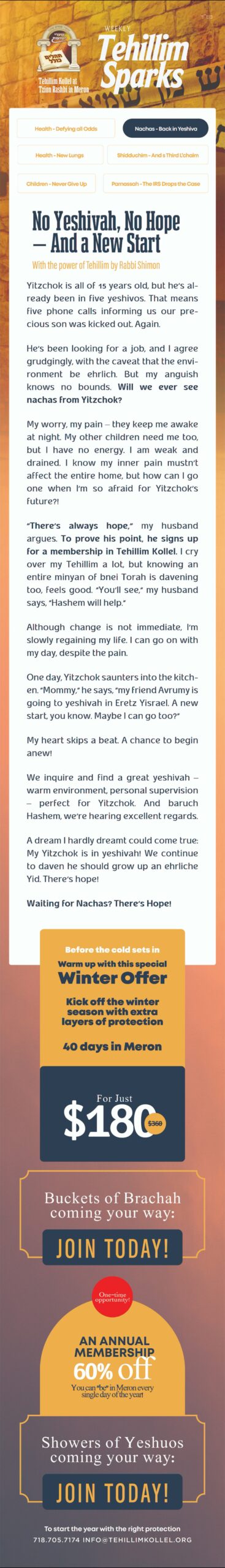 Nachas. Is it within reach? – The Blast UK